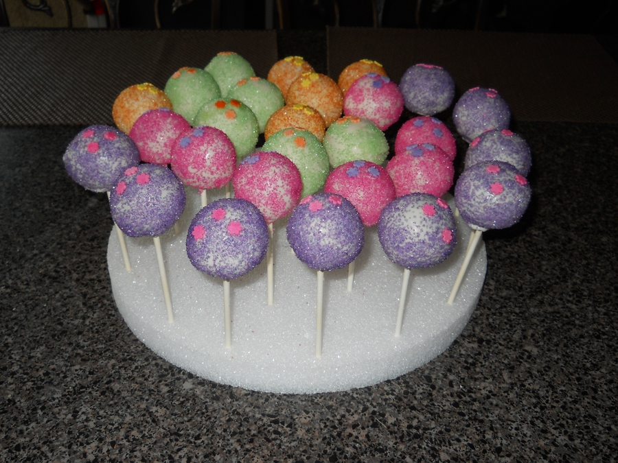 Spring Cake Pops - CakeCentral.com