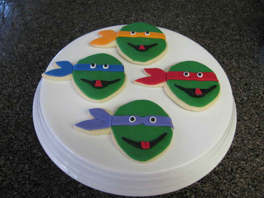 Teenage Mutant Ninja Turtles Cookies - CakeCentral.com