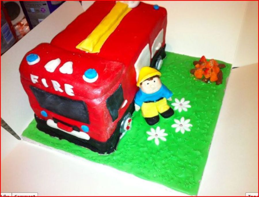 Fire Engine - CakeCentral.com