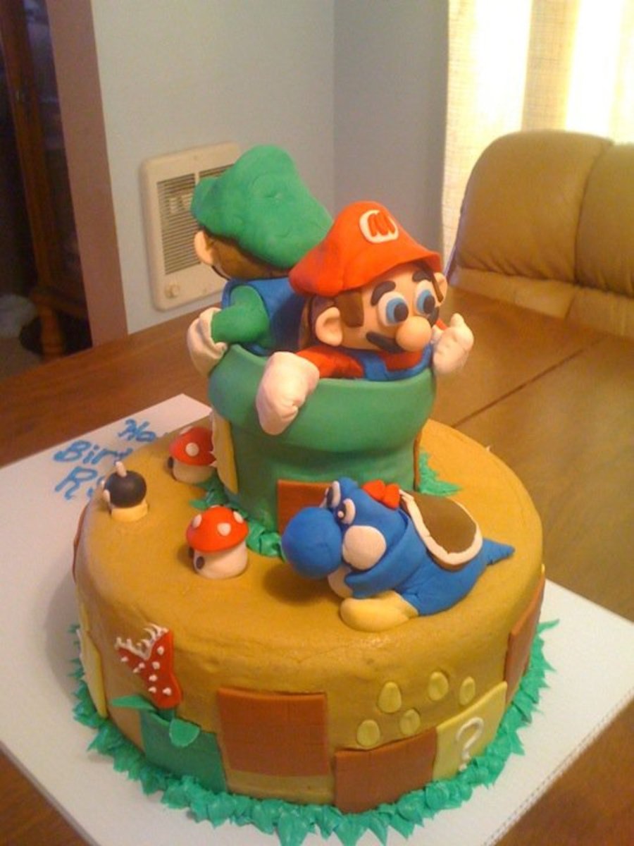 Super Mario Cake - CakeCentral.com