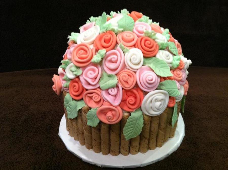 Birthday Roses - CakeCentral.com
