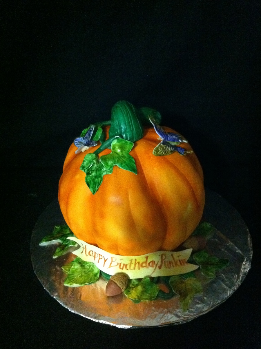 Pumpkin - CakeCentral.com