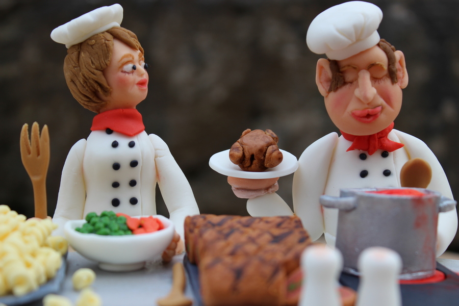 Kitchen Crew Cake - CakeCentral.com