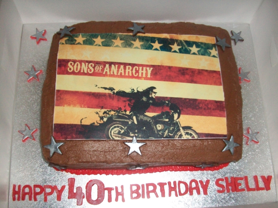 Biker Cake - CakeCentral.com