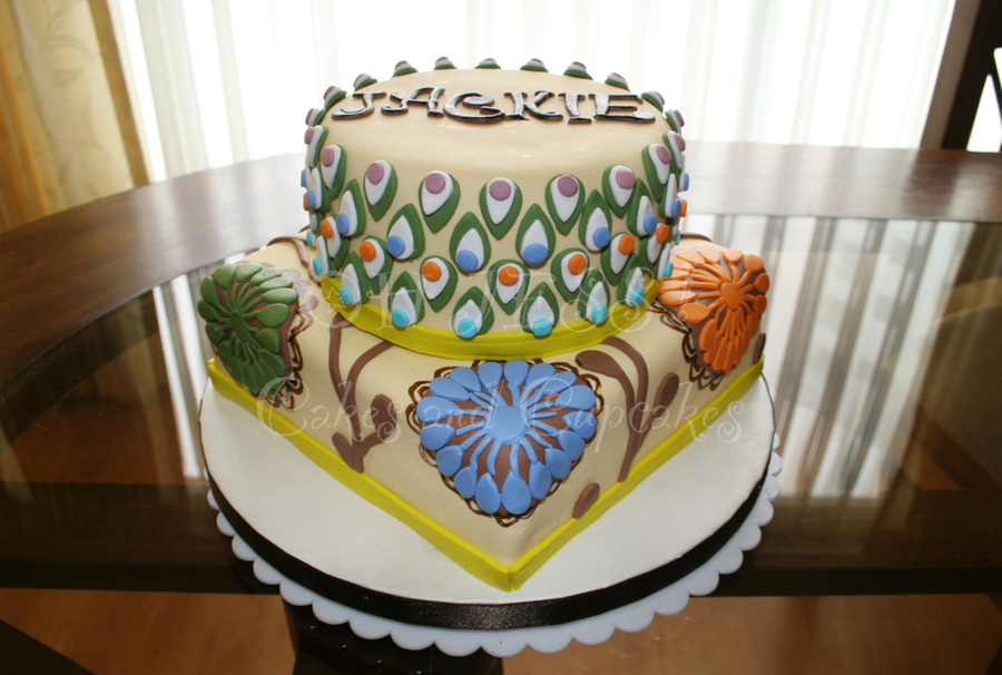Bohemian Cake - CakeCentral.com