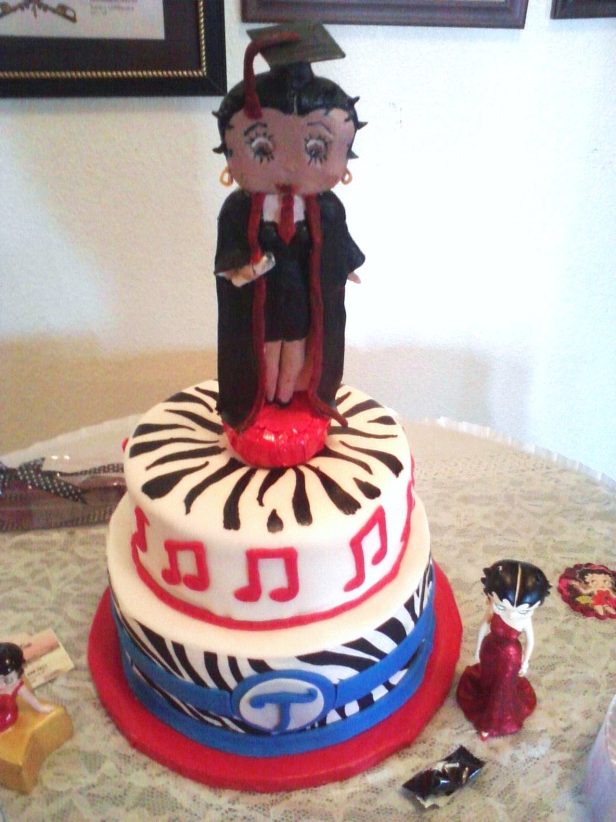 Graduating Betty Boop - CakeCentral.com