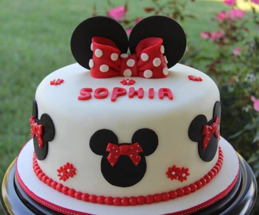 Minnie Mouse Cake CakeCentral