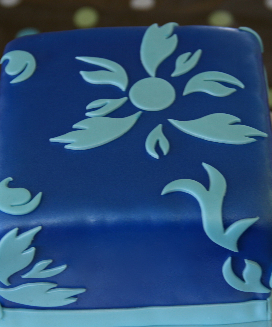 Blue Themed Cake CakeCentral blue-themed-cake-cakecentral