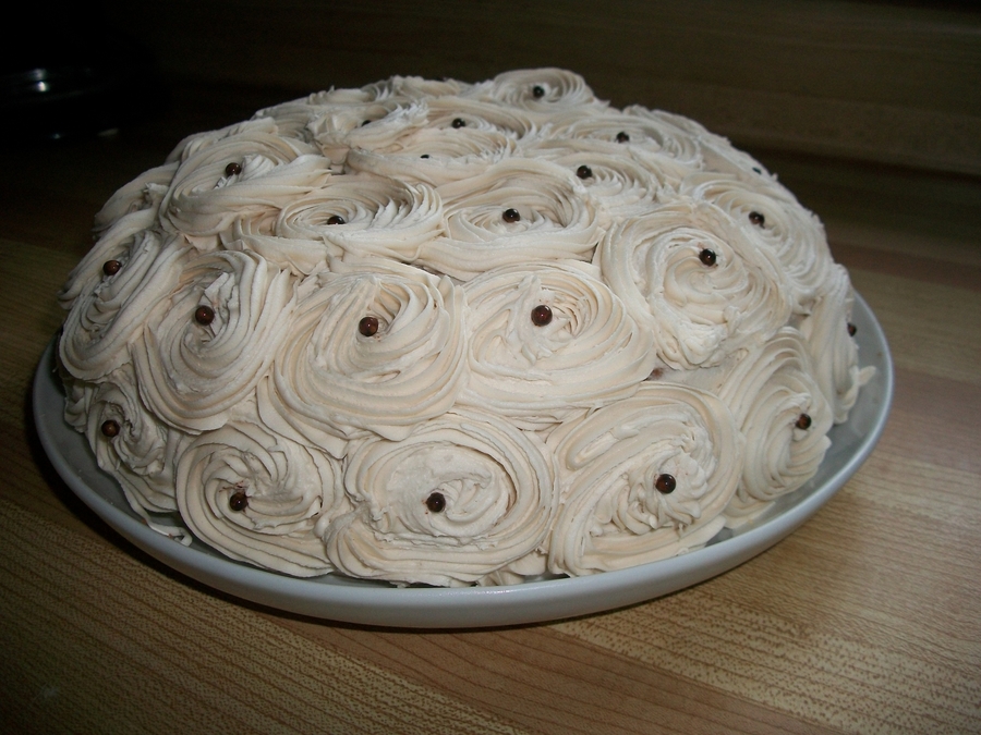 Old Fashioned Rose Cake - CakeCentral.com