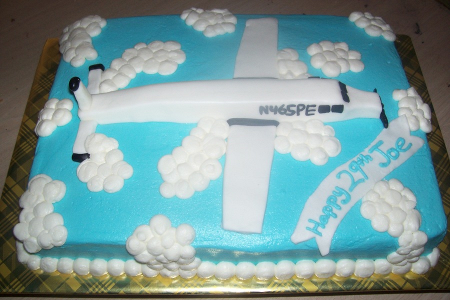Airplane Cake - CakeCentral.com