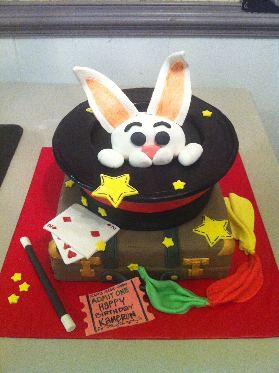 Magic Show Cake - CakeCentral.com