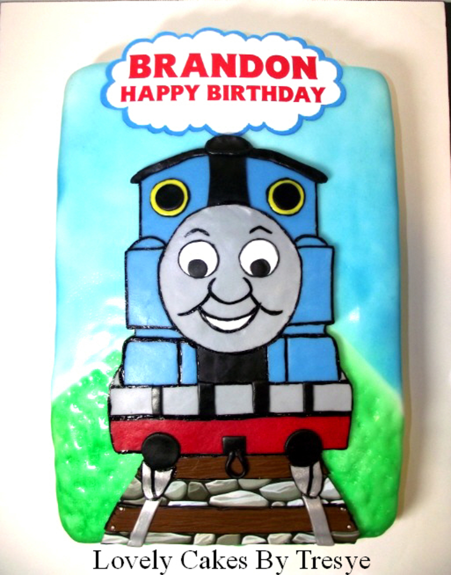Thomas Train Cake - CakeCentral.com