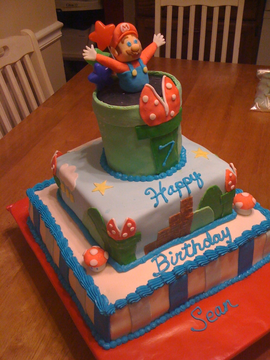 Mario Cake - CakeCentral.com