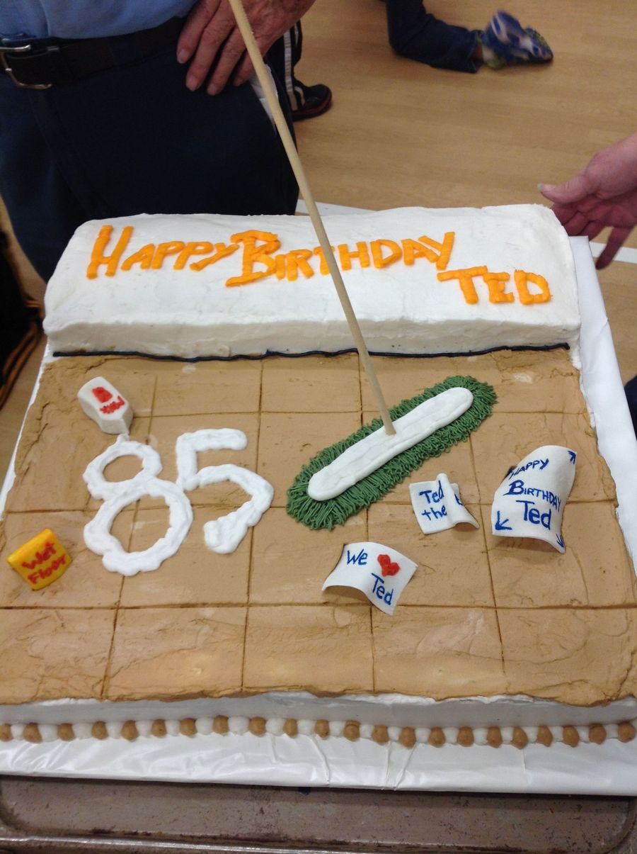 Janitor Cake - CakeCentral.com