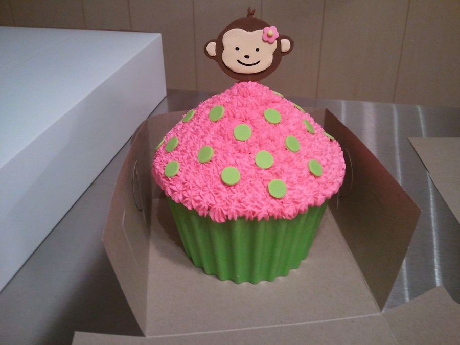 Mod Monkey Smash Cake - CakeCentral.com