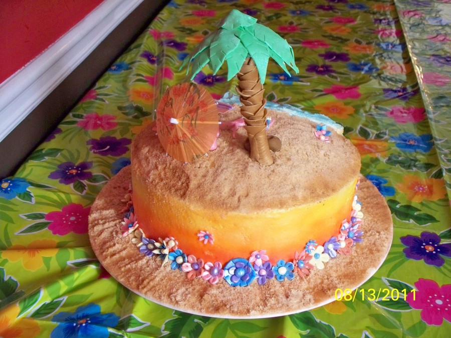 Beach Cake - CakeCentral.com