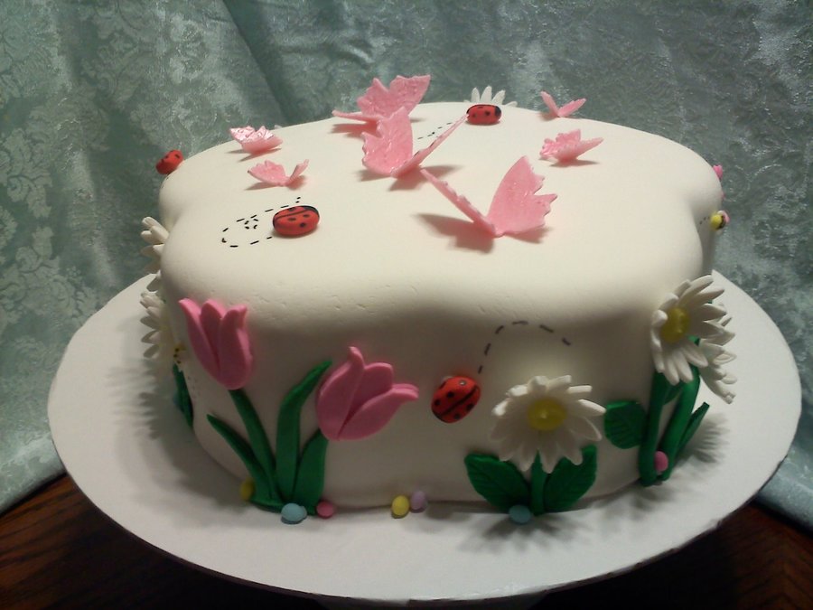 Easter Spring Cake - CakeCentral.com