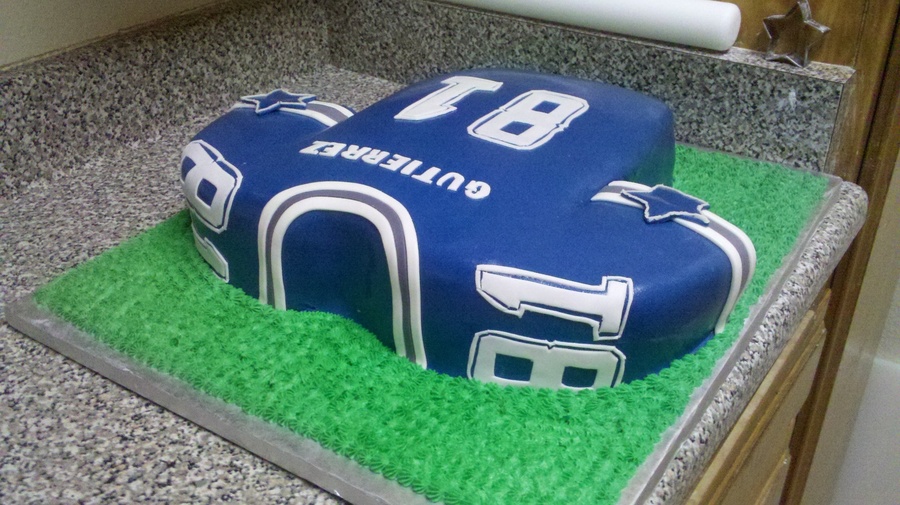 Jersey Cake - CakeCentral.com