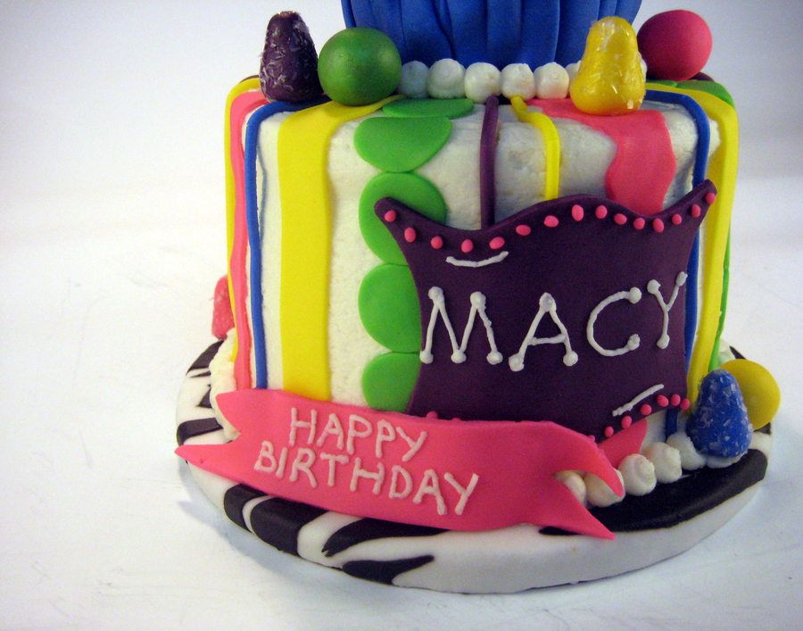 Colorful Cupcake Birthday Cake - CakeCentral.com