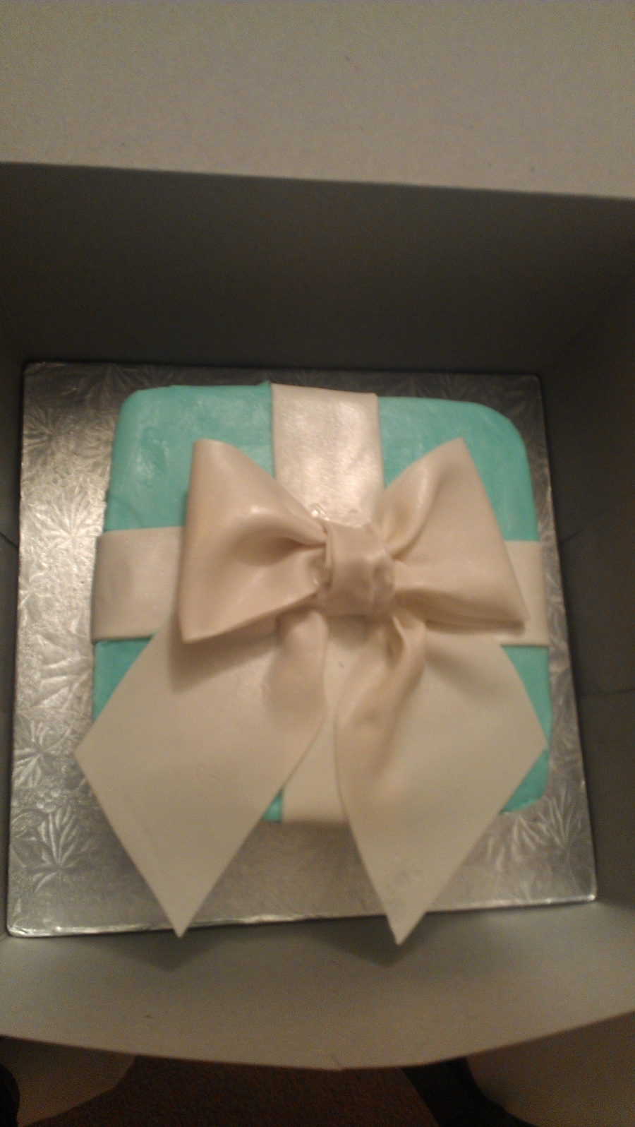 Tiffany Box - CakeCentral.com