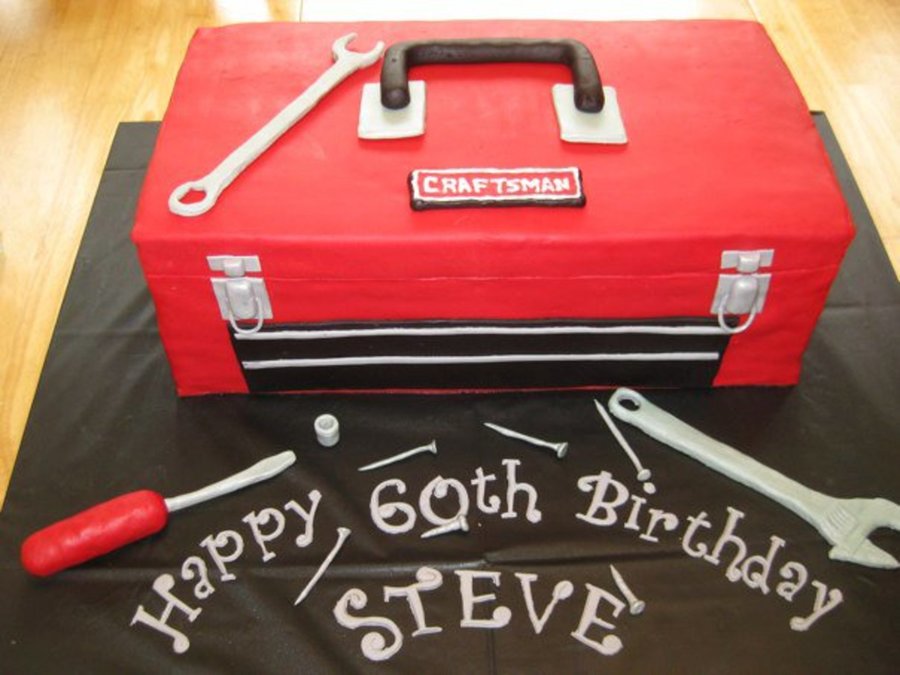 Craftsman Tool Box - CakeCentral.com