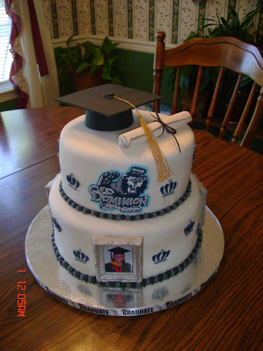 Odu Graduation Cake - CakeCentral.com