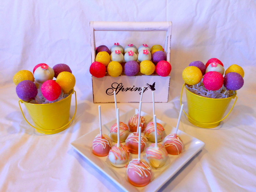 Spring Cake Pops - CakeCentral.com