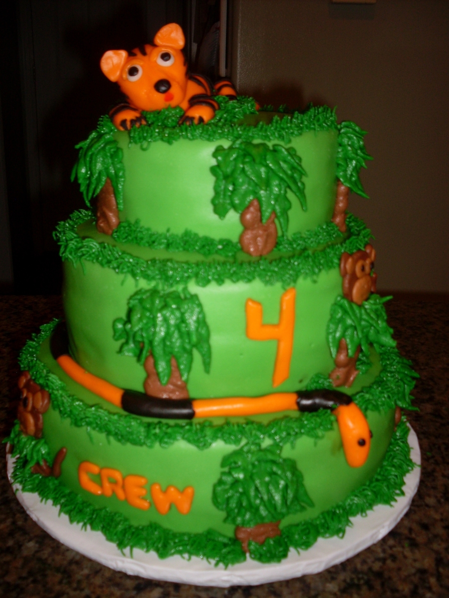 Tiger Cake - CakeCentral.com