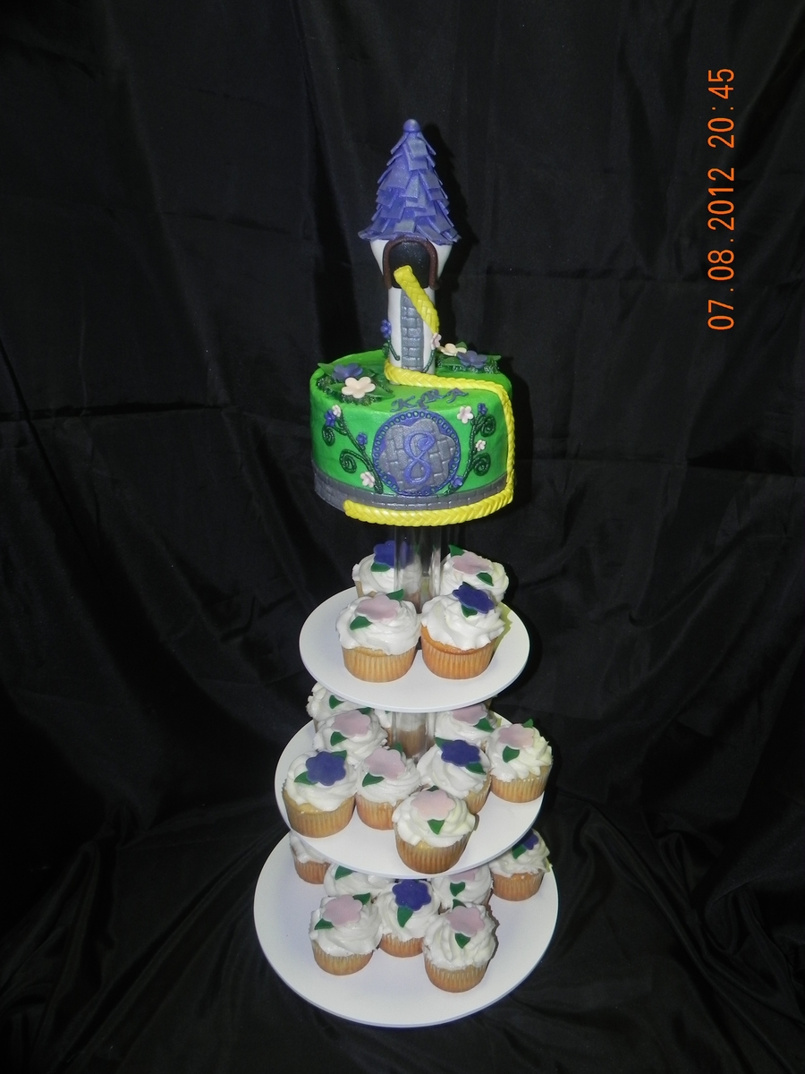 Tangled Themed Cake - CakeCentral.com