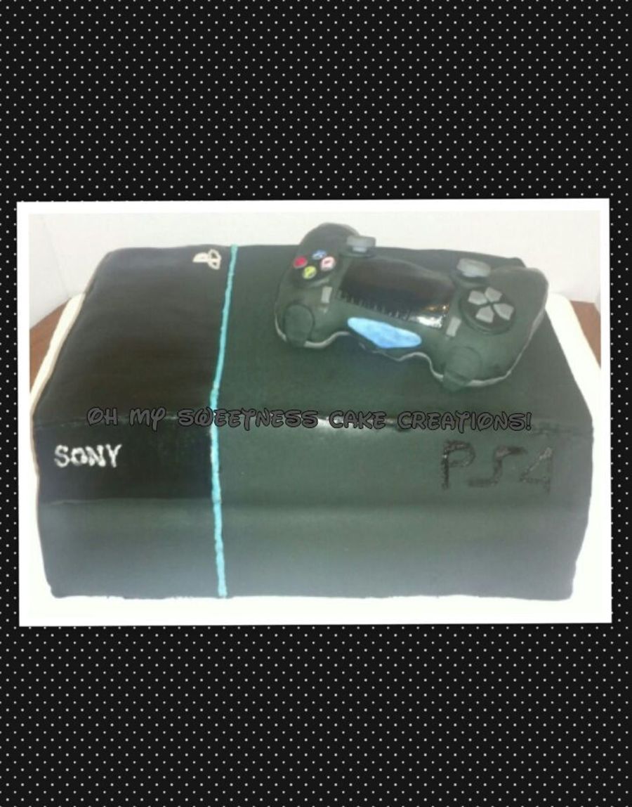 Ps4 Birthay Cake! - CakeCentral.com