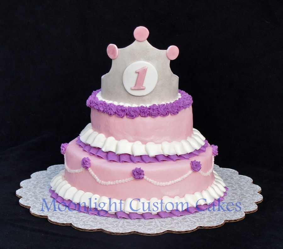 Princess Smash Cake - CakeCentral.com