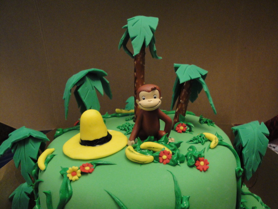 Curious George Cake - CakeCentral.com