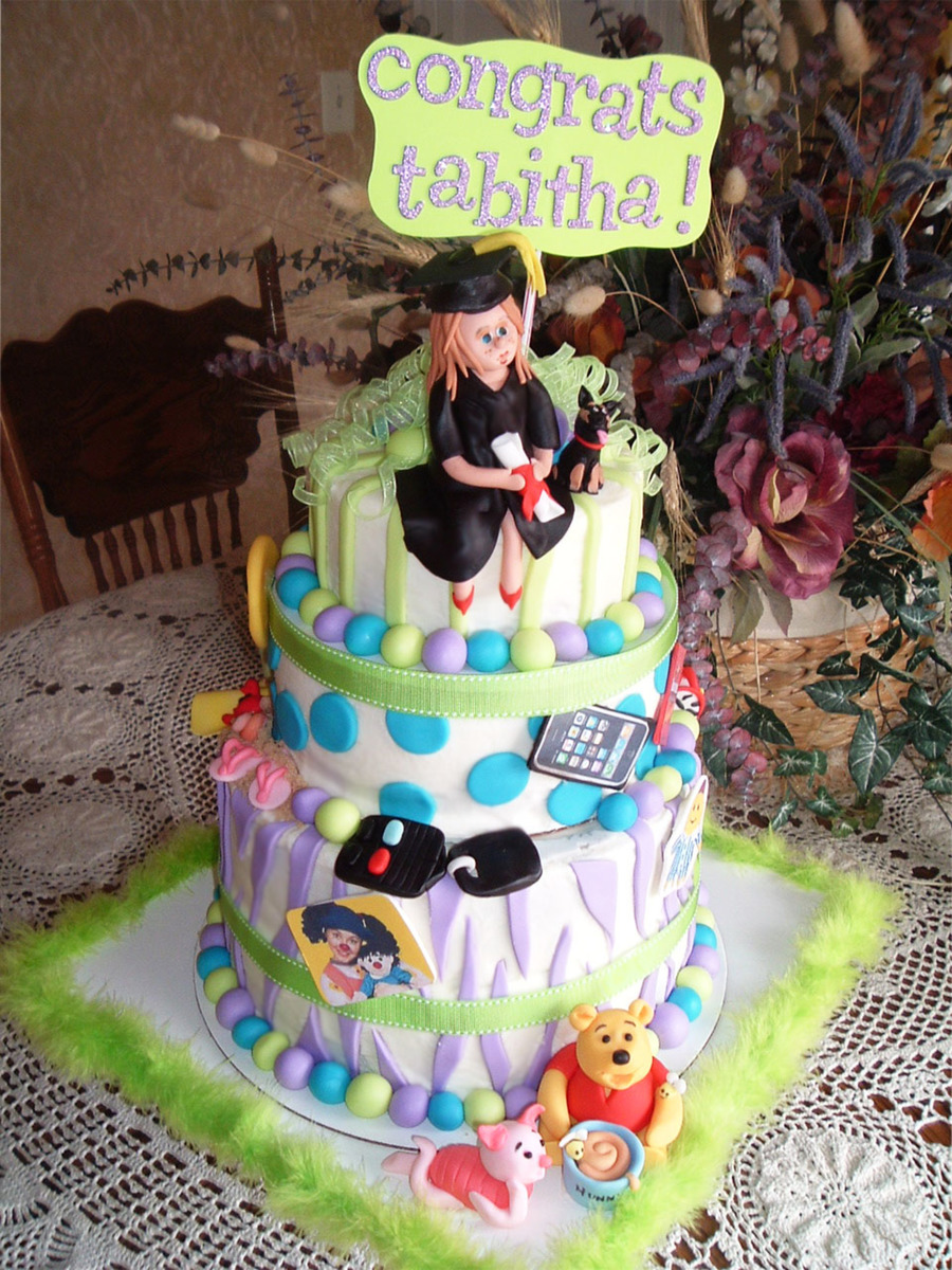 High School Graduation Cake - CakeCentral.com