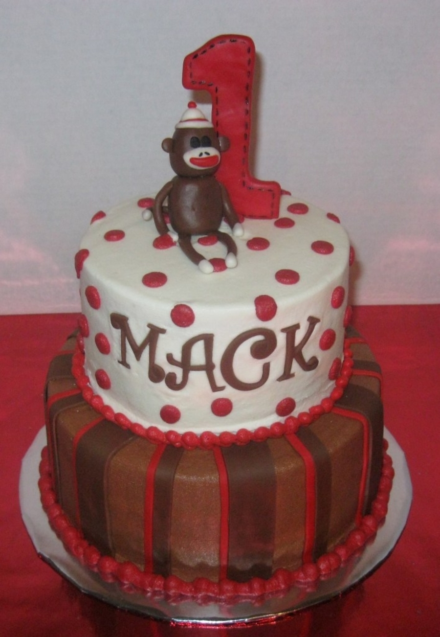 Sock Monkey - CakeCentral.com