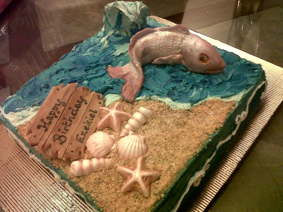 Ocean Scene - CakeCentral.com