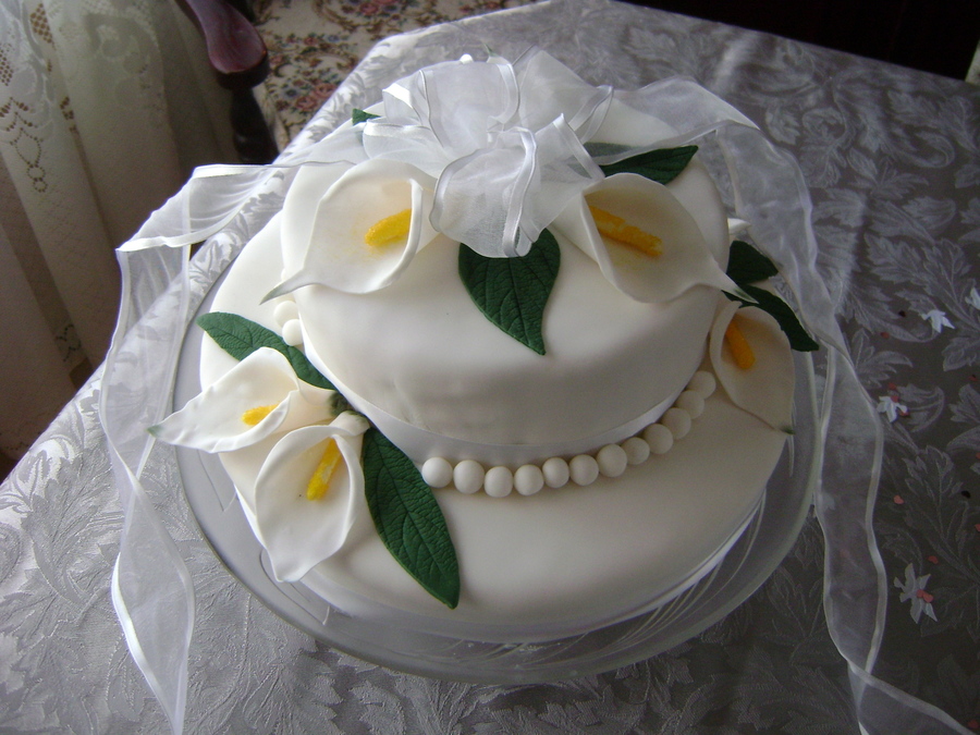 Small Wedding Cake CakeCentral small-wedding-cake-cakecentral