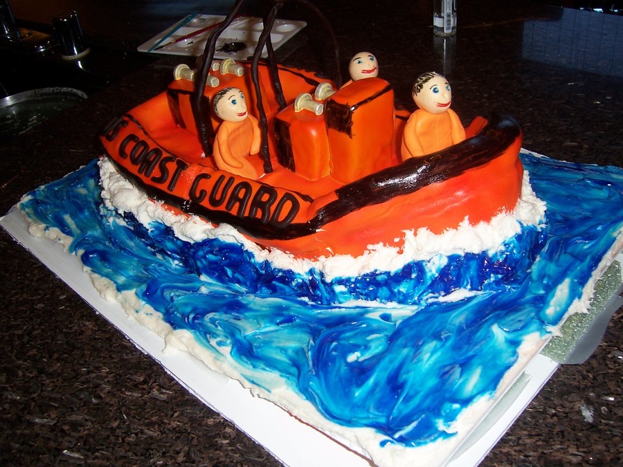 Us Coast Guard - Over The Horizon - CakeCentral.com