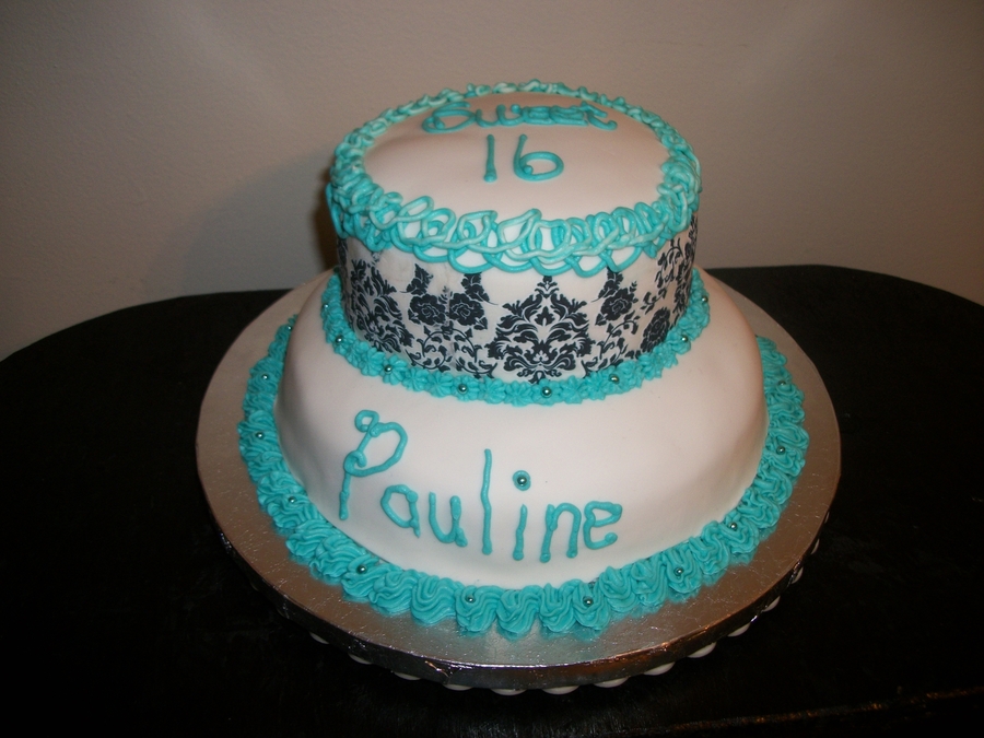 Damask - CakeCentral.com