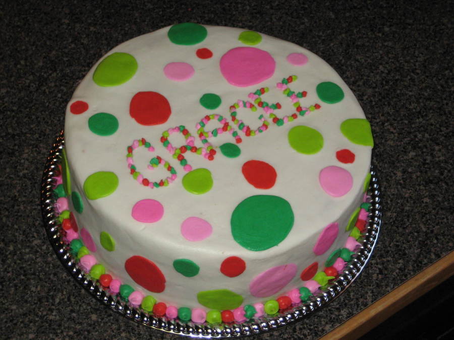 Polka Dot - CakeCentral.com