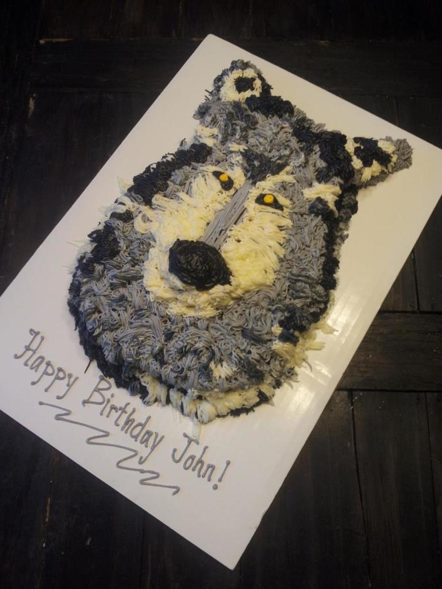 Wolf Cake - CakeCentral.com