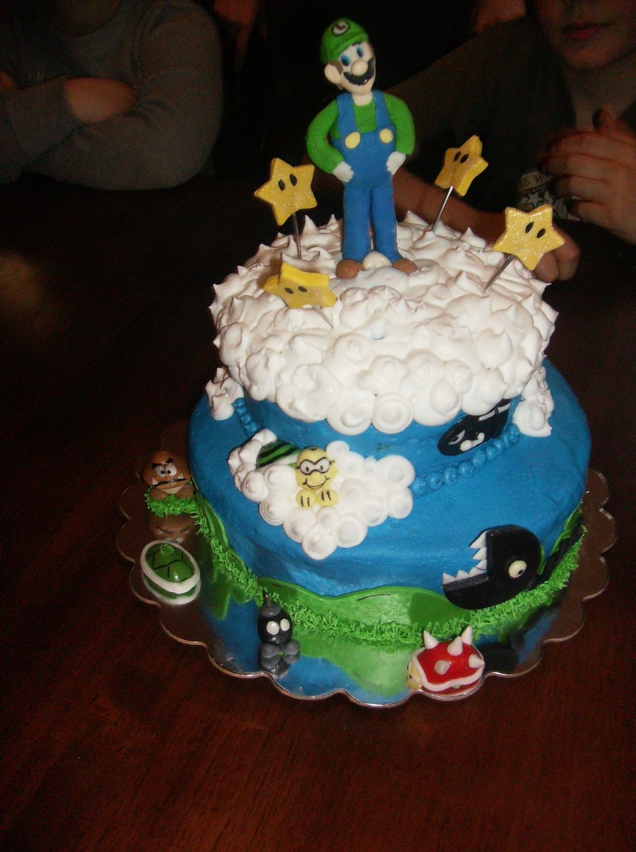 Luigi Cake - CakeCentral.com