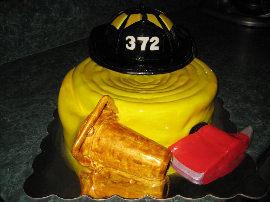 Fireman Cake - CakeCentral.com