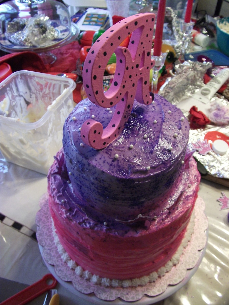 Pink And Purple - CakeCentral.com