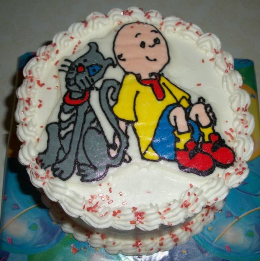 Caillou - CakeCentral.com