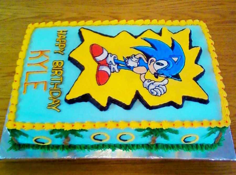 Sonic Birthday - CakeCentral.com