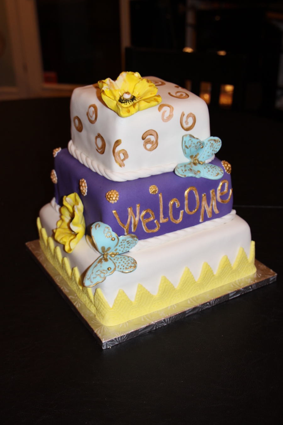 Welcome Cake - CakeCentral.com