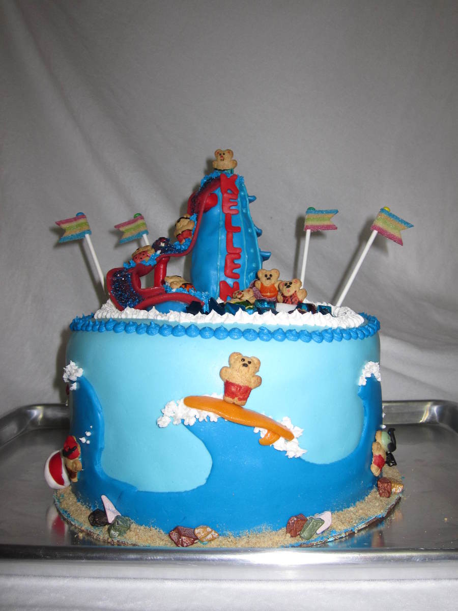 Water Fun Birthday Cake - CakeCentral.com