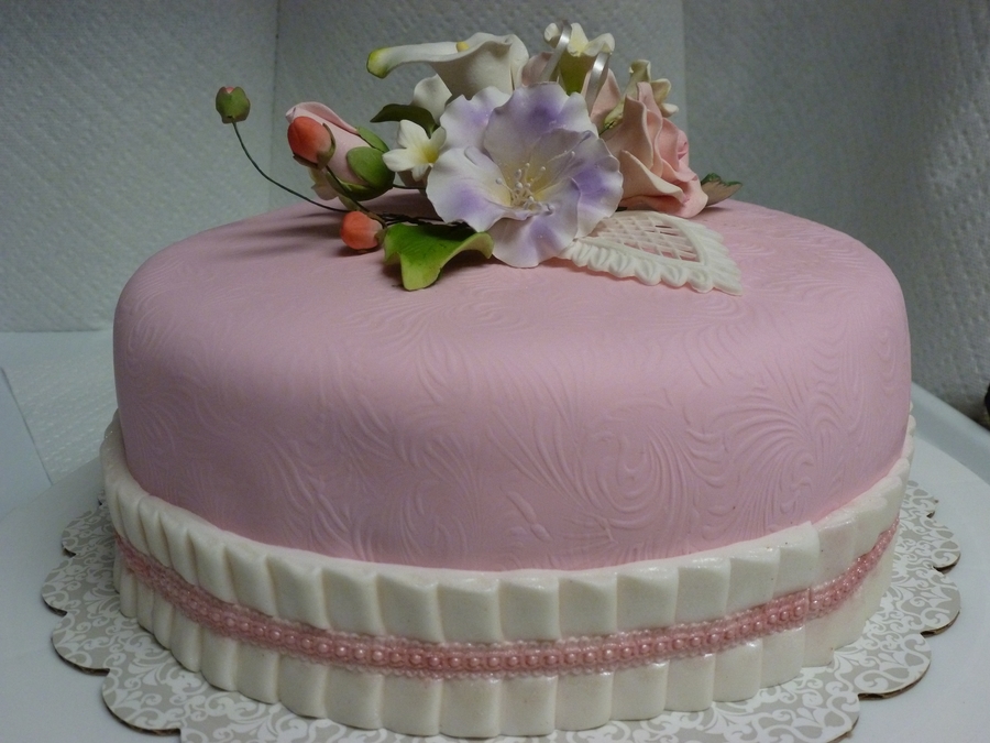 Pink Cake - CakeCentral.com