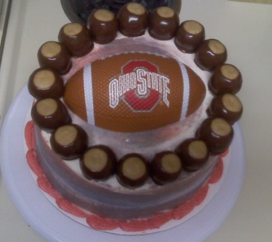 Buckeye Cake - CakeCentral.com