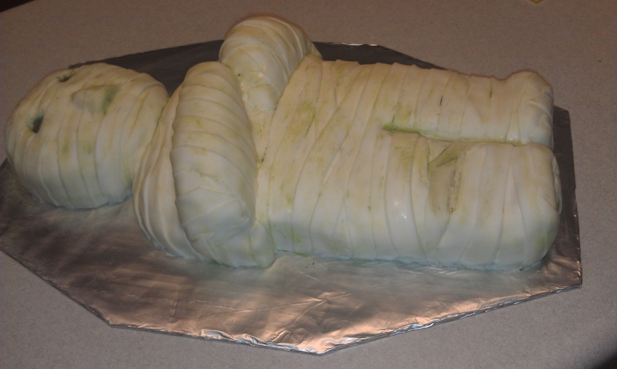 Mummy Cake - CakeCentral.com
